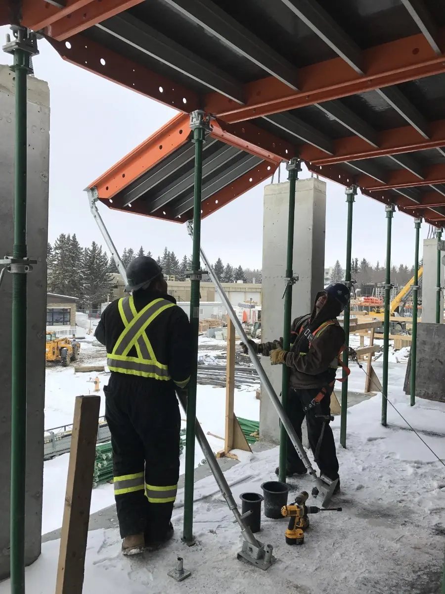 Panel Prop Slab Formwork System Quick Erecting - Buy Steel Formwork ...