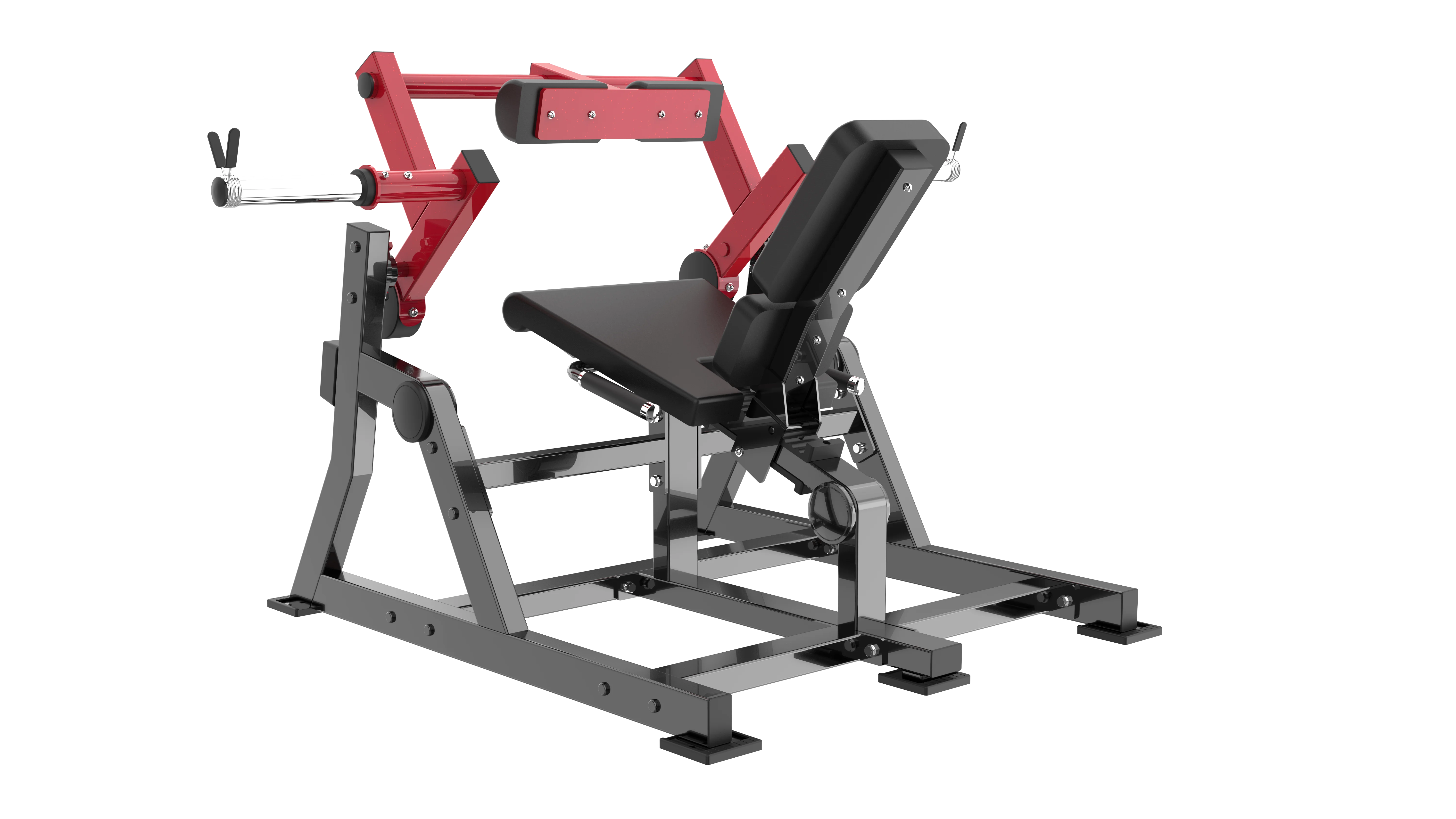 Lateral Leg Press - Abdominal Oblique Crunch & Extension