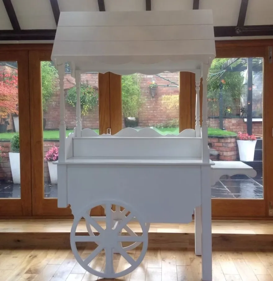 Customized Collapsible Candy Car Flower Candy Carts With Wheels For ...