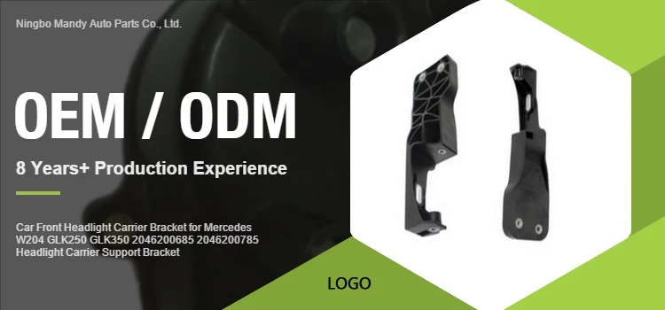 Car Front Headlight Carrier Bracket For Mercedes W204 Glk250 Glk350 ...