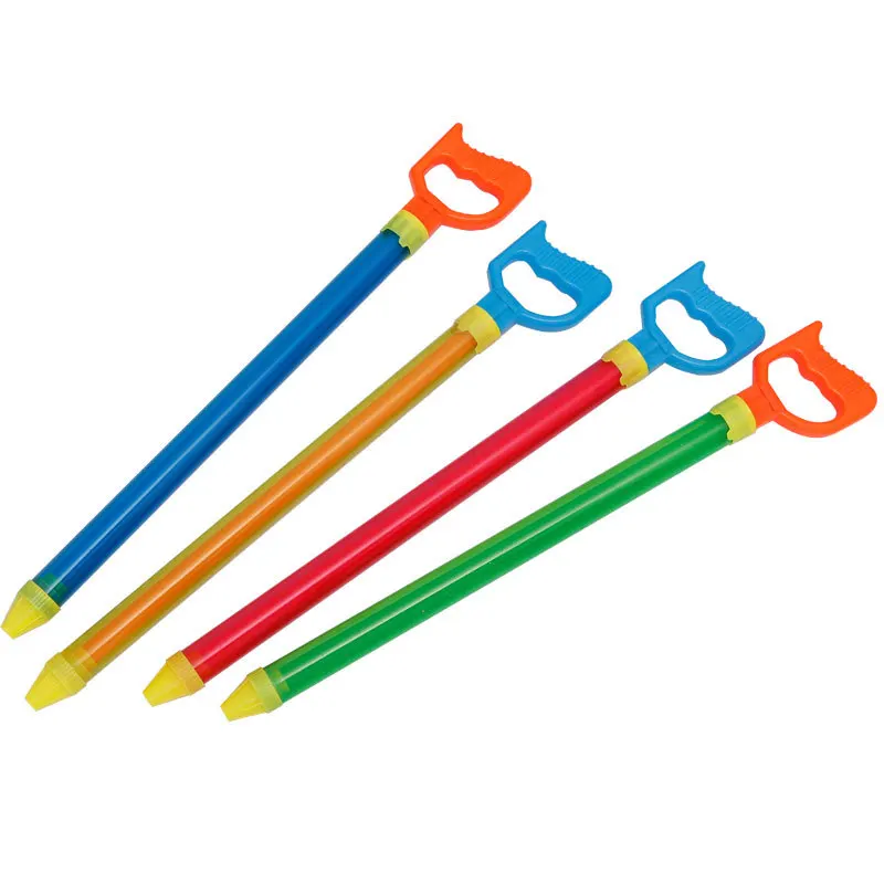 Single Barrel Water Gun Summer Water Rafting Kids Pull Pressure Kids ...