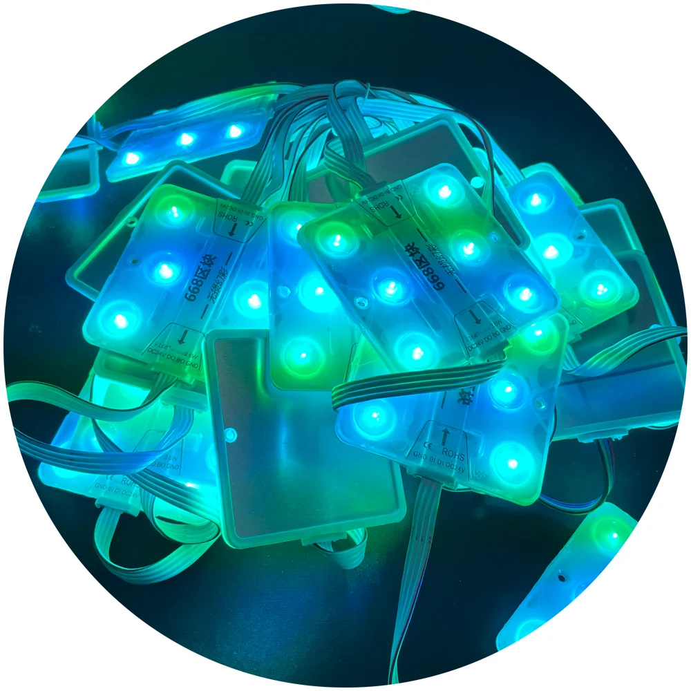 Waterproof Ip67 Outdoor Magic Rgb Color Change Full Color Big Size 3.6w ...