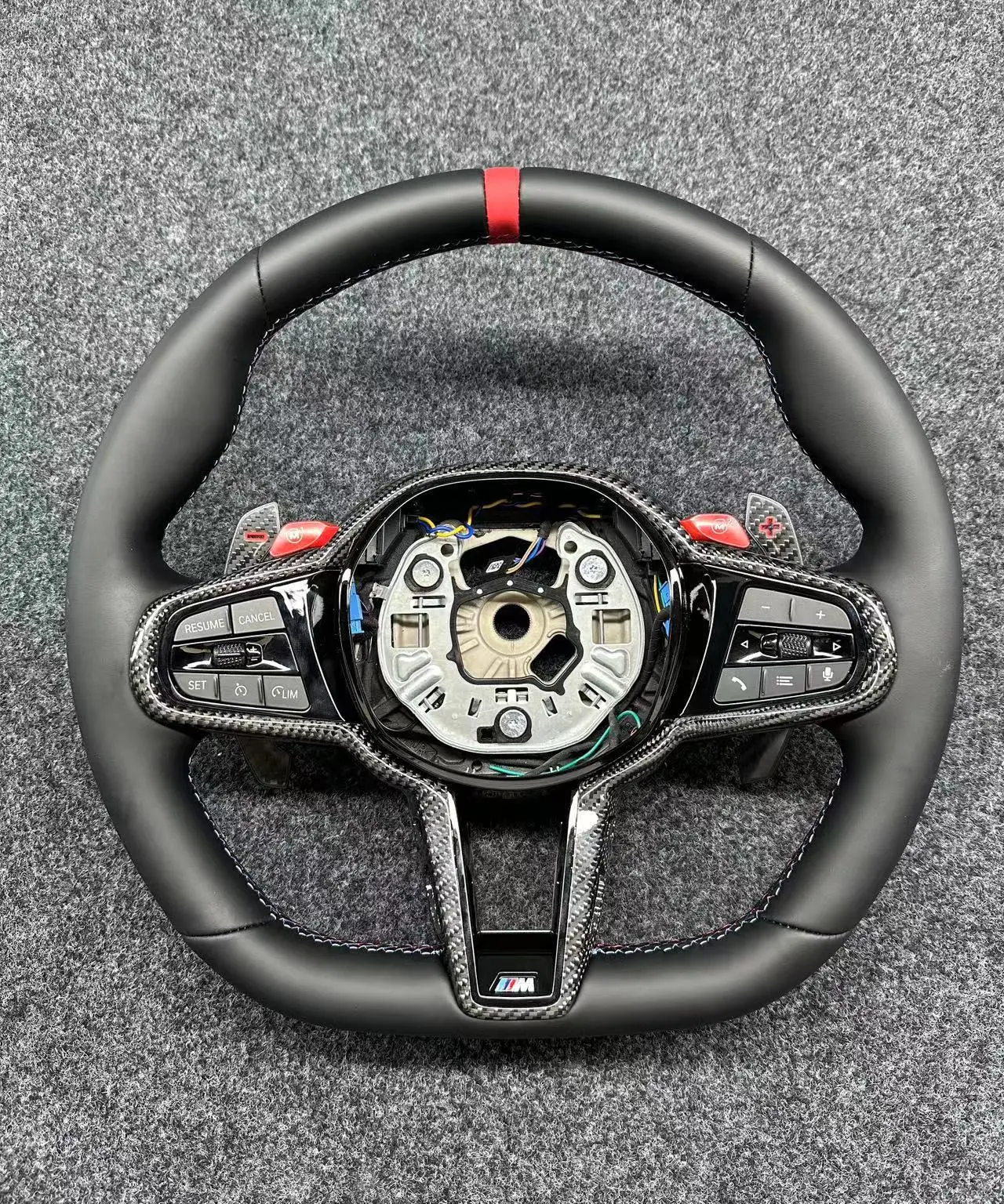 Upgraded CS Steering Wheel Assembly Real Carbon Fiber for All Models of ...