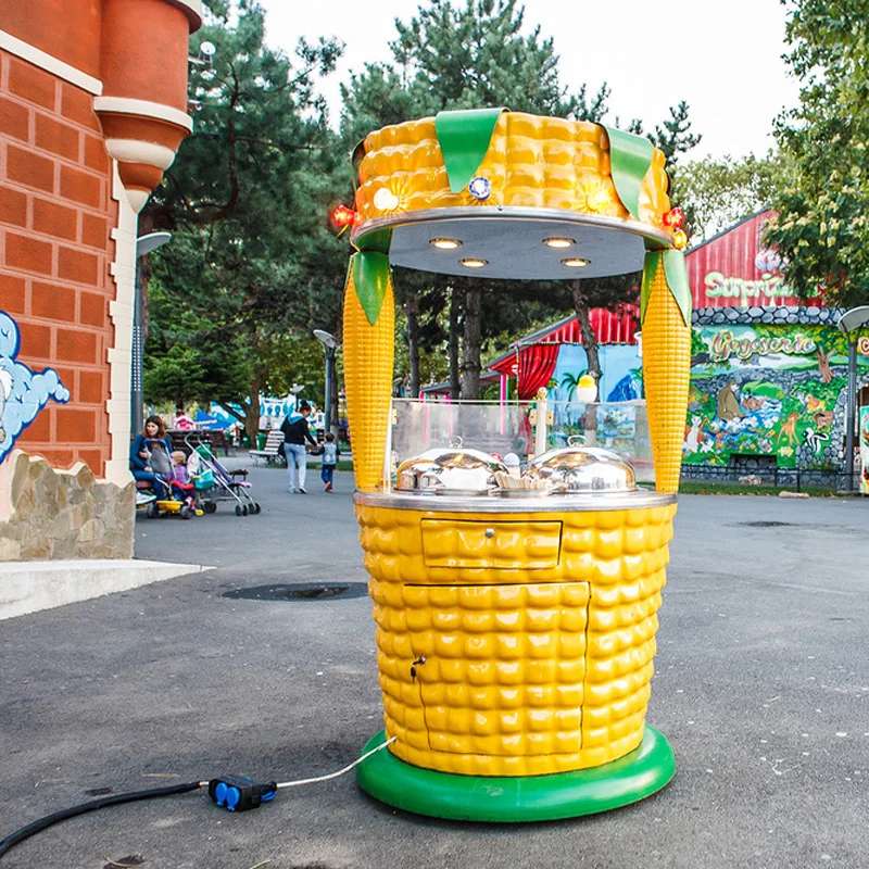 Shop Our Customized Retail Mobile Sweet Cup Corn Cart