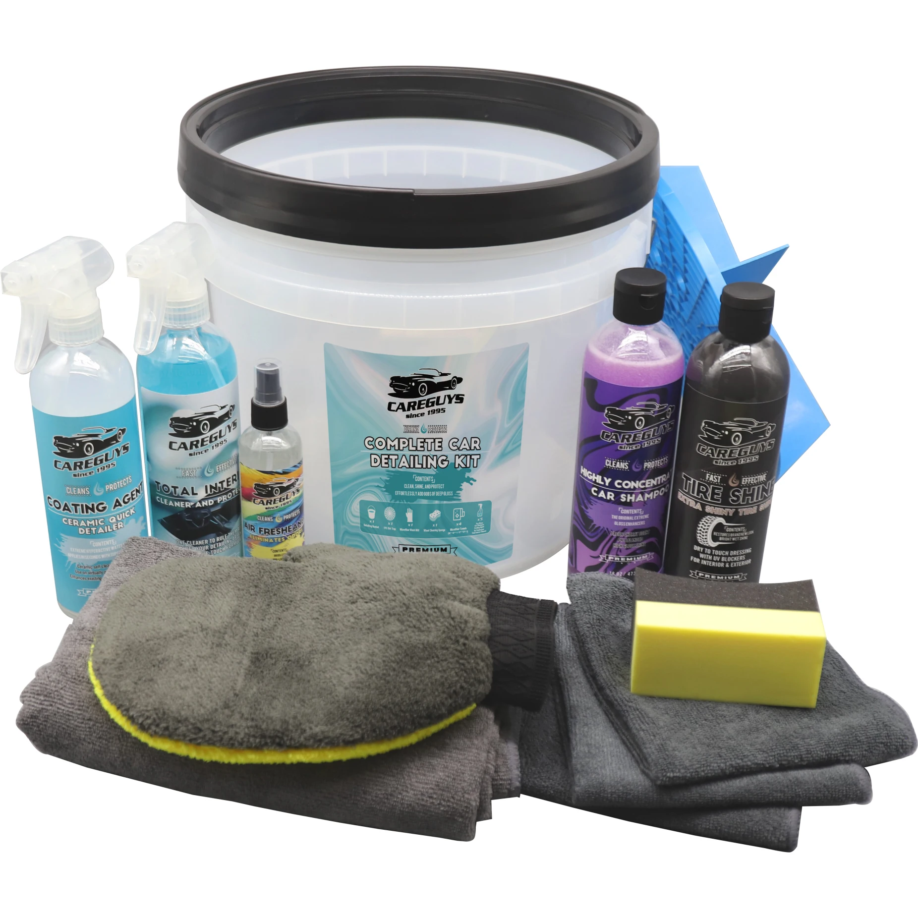 Complete Car Detailing Kit,Work Magic On The Inside And Outside Of Your ...