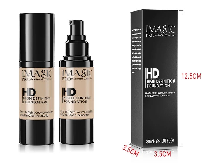 IMAGIC Organique Cosmetics - Professional Waterproof Foundation