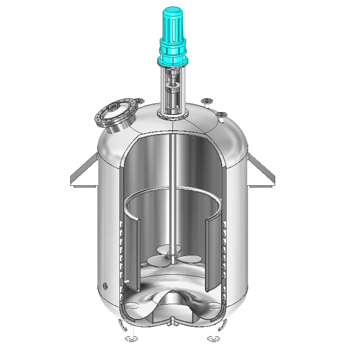High Quality W-shape Crystallization Tank/ Crystallization Reactor For ...