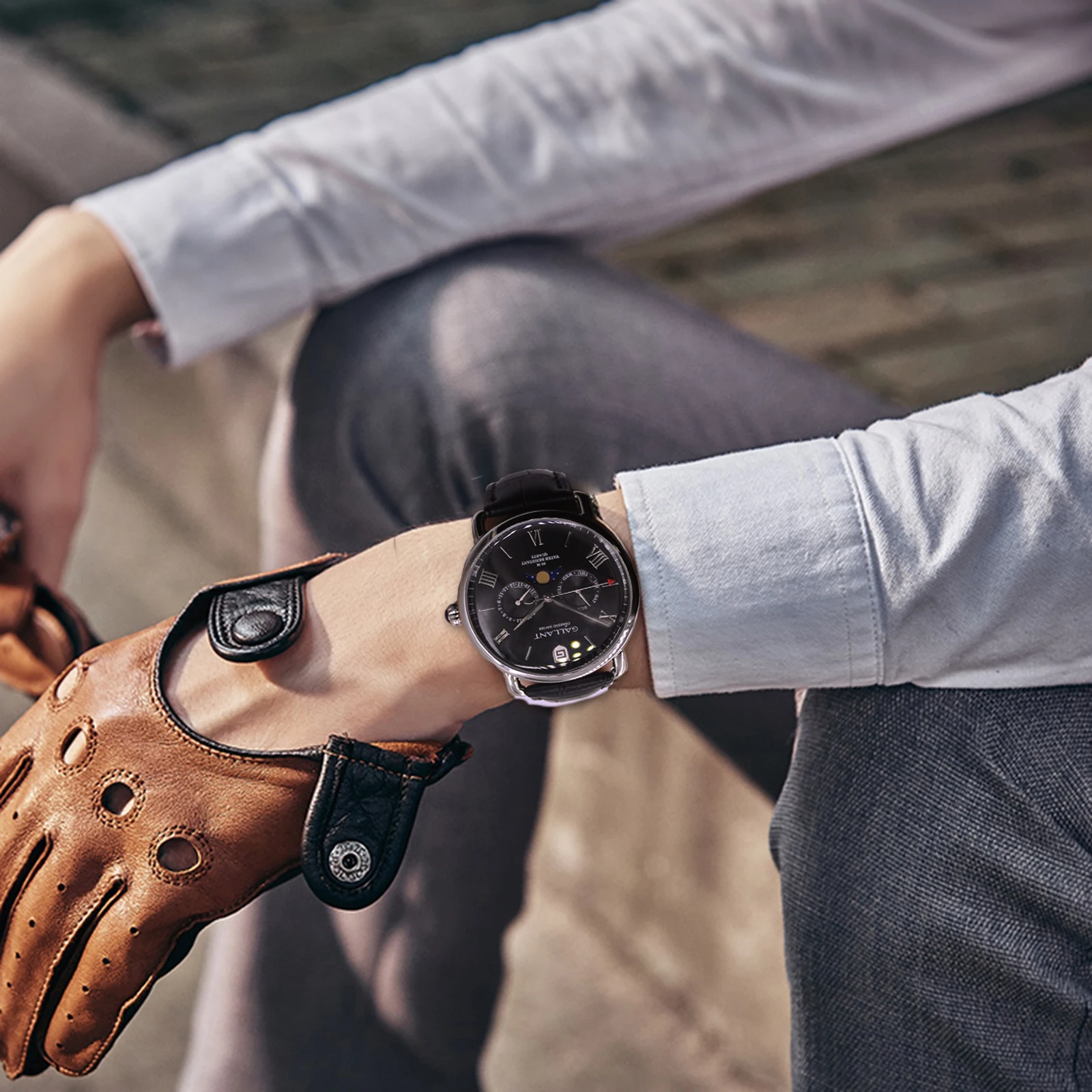 New Design Watch 5 Atm Water Resistant Japan Movt Custom Logo Watches ...