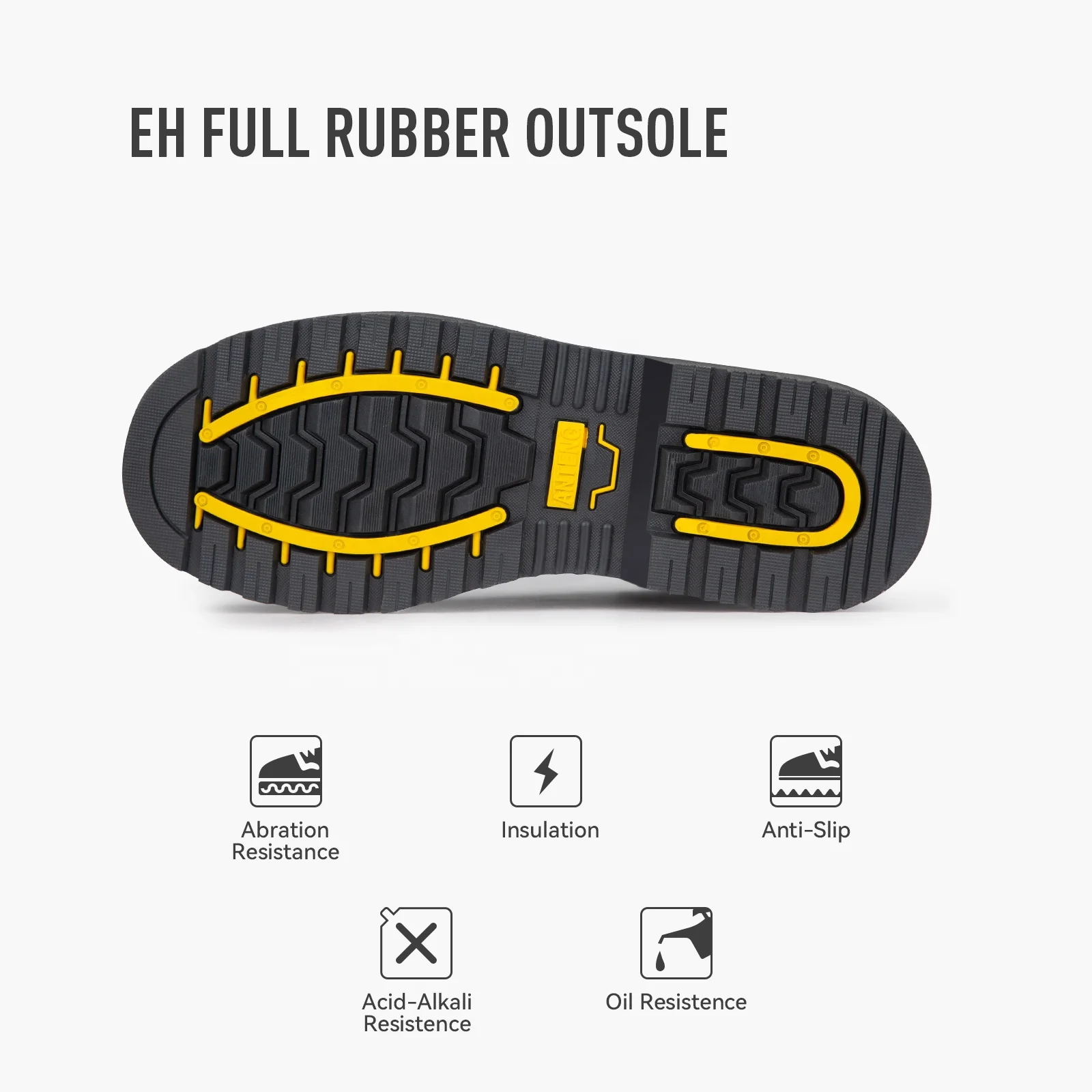 ANTENG Safety Shoes - Durable, Comfortable, and Safe