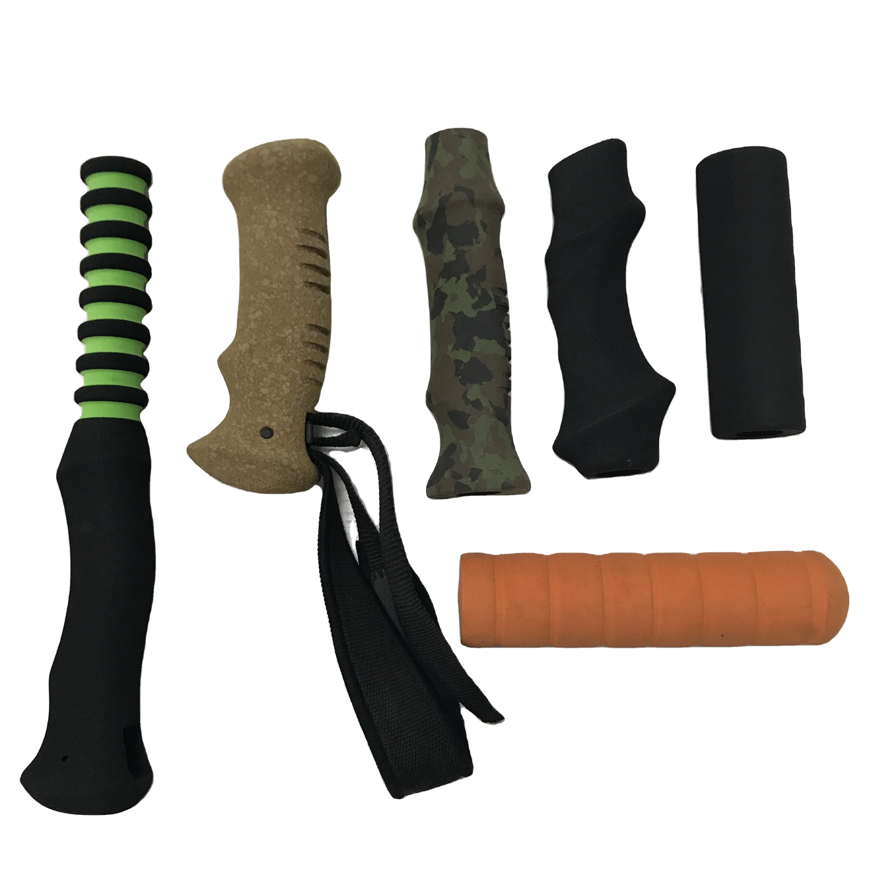 Custom Design Color Long Straight Eva Foam Handle Nbr Rubber Fishing ...