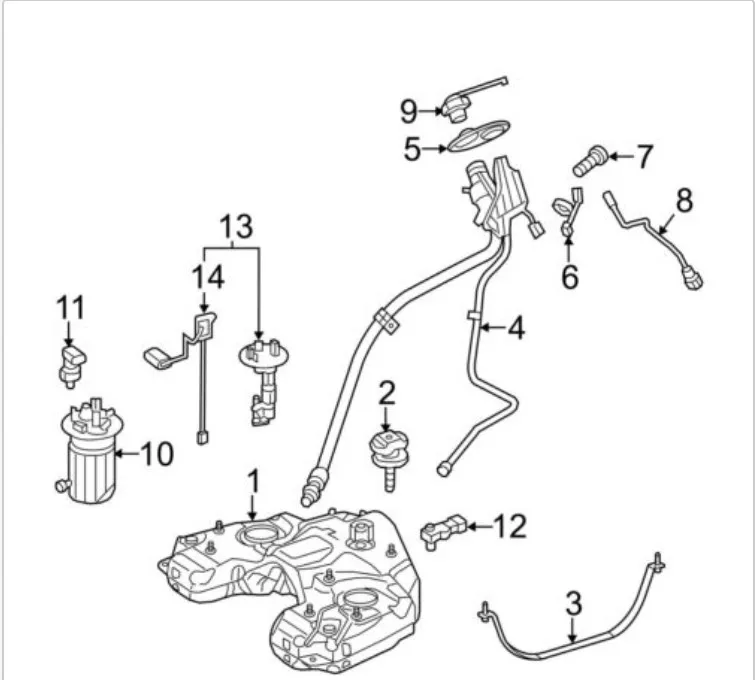 1664701094 Fuel Pump For Mercedes Glclass W166 X166 C292 V251 ...