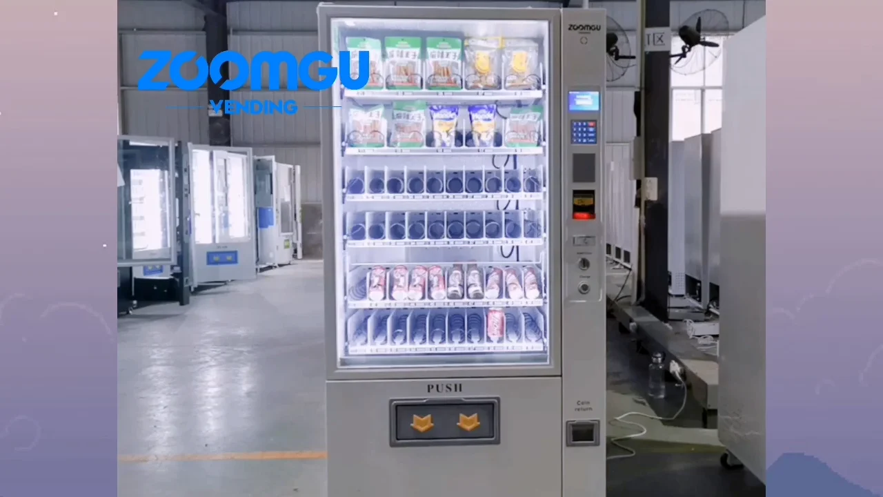 Zoomgu American Supermarket Unattended Vending Snack And Drink Smoothie ...