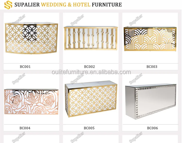 Modern Portable Bar Counter for Party - Standalone Design