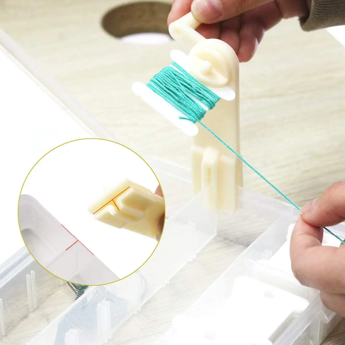 Diy Embroidery Floss Organizer Cross-stitch Thread Holder 100 Pcs ...