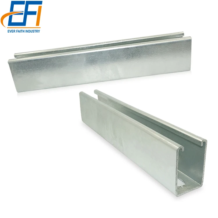 Hot Sale Slotted Galvanized Steel Stainless Steel Unistrut U Channel ...