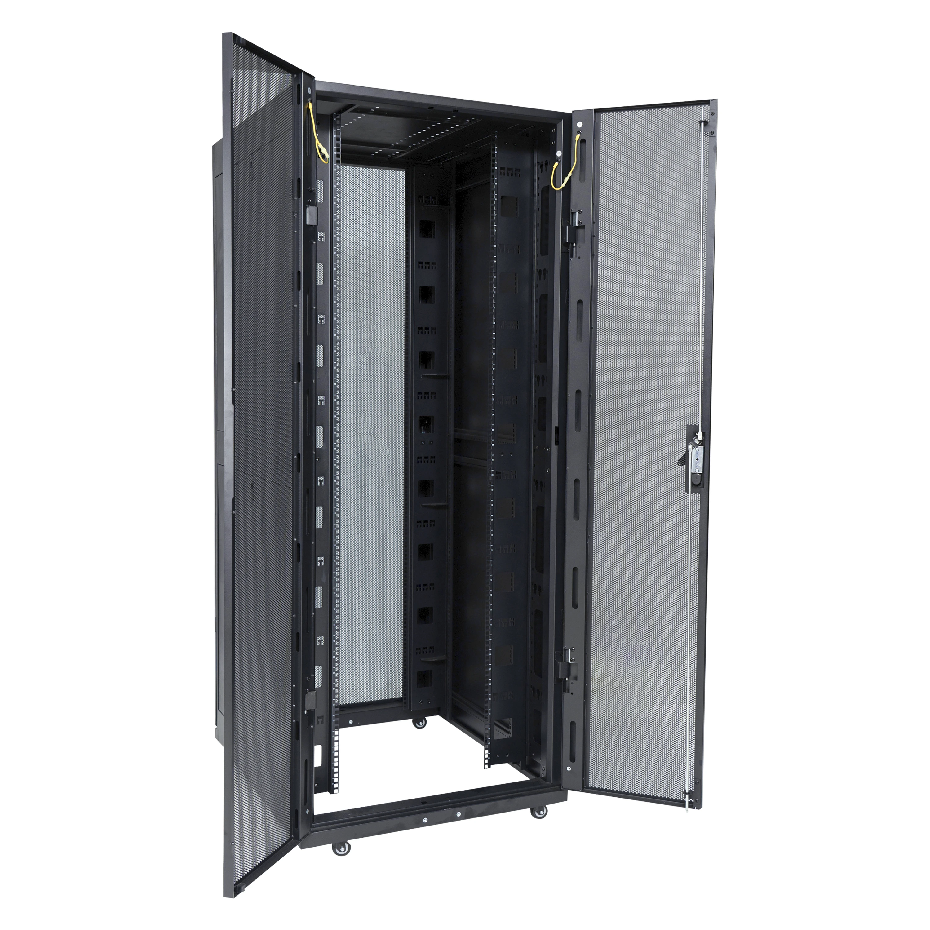 19inch Mesh/double Opening Door Server Rack Outdoor Network Cabinet ...