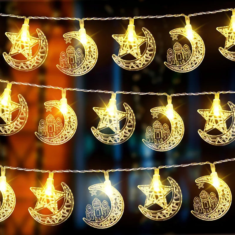 Ramadan Decorations 2026 Shopping China Ramazan LED Lantern Moon Star ...