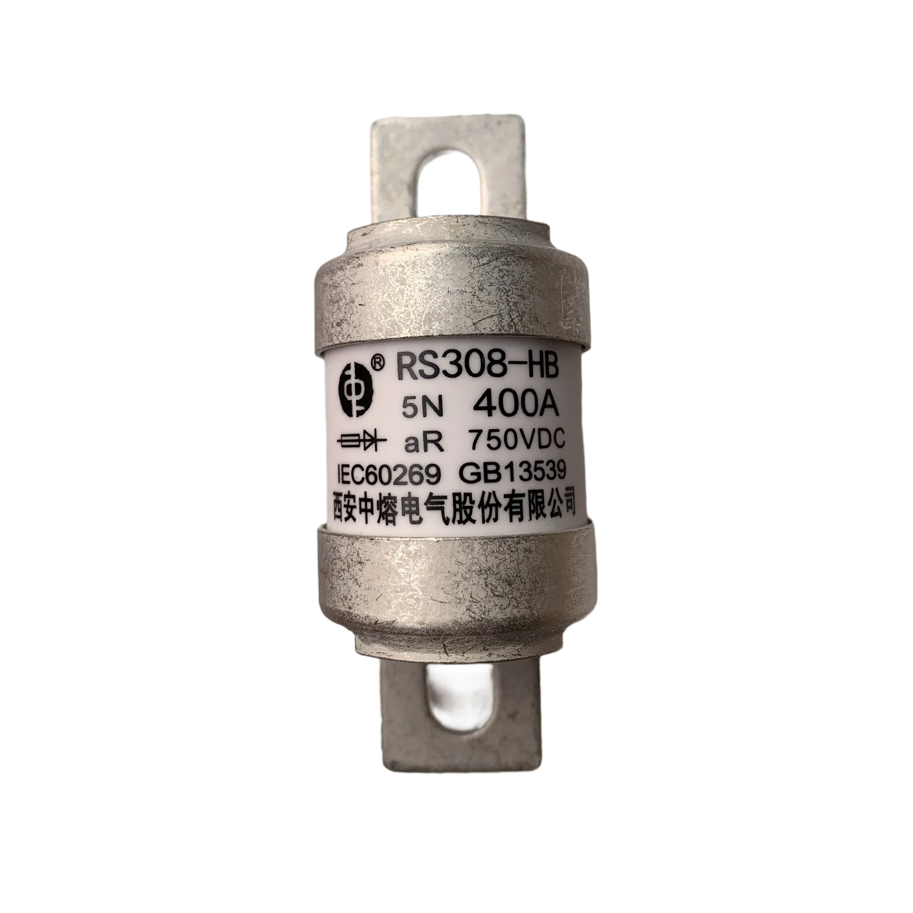 RS308-HB 5N 400A 750VDC Electric Vehicle Fuse - Sinofuse