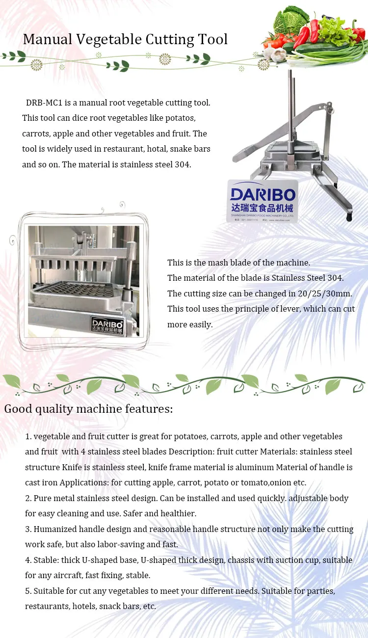 Manual Vegetable Cutting Machine - Efficient & Eco-friendly