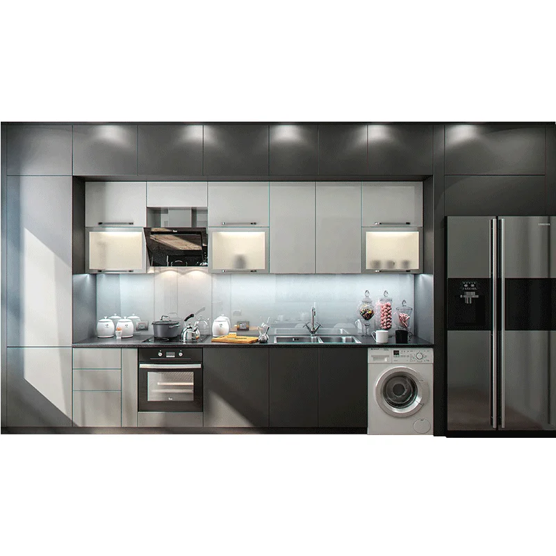 Hot Sale Foshan Factory Import L Shape Assemble Modular Cupboard With ...