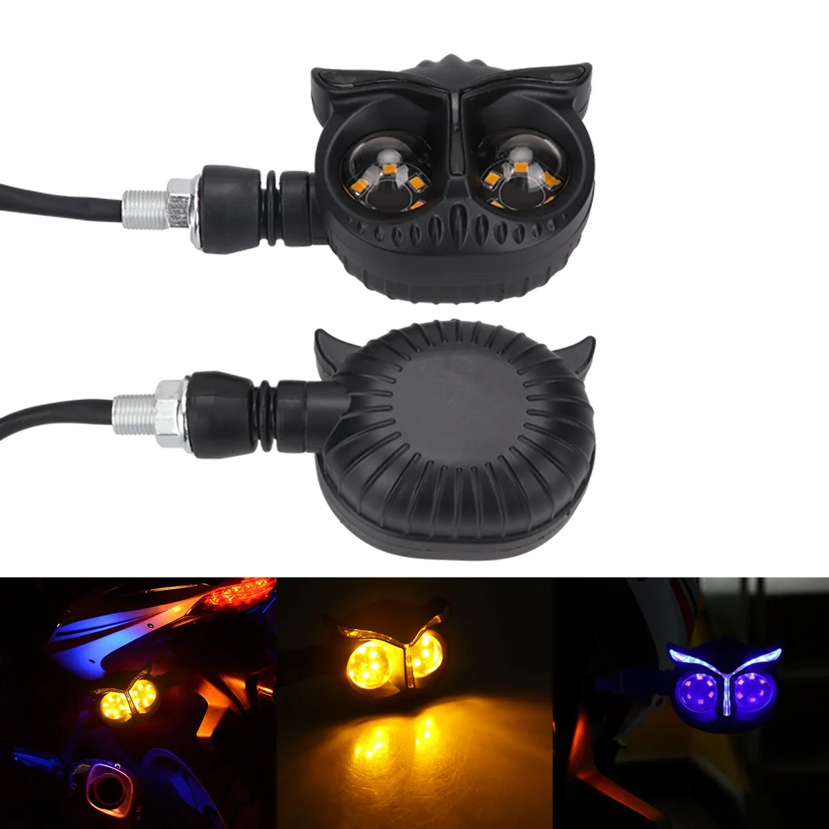 Motorcycle Warning Light Prompt signal Light 12 v Modified Accessories ...