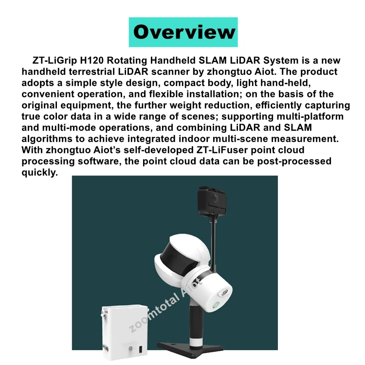 Las/Ply/LiData handheld rotating laser 3D scanner liDAR and SLAM ...