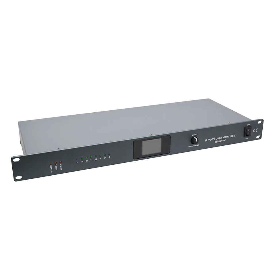 High Quality Artnet DMX Controller RDM DMX Artnet Node 8 Port