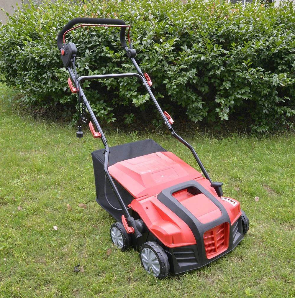 VERTAK 2 in 1 1800W Electric Lawn Scarifier & Dethatcher, 400mm Working ...