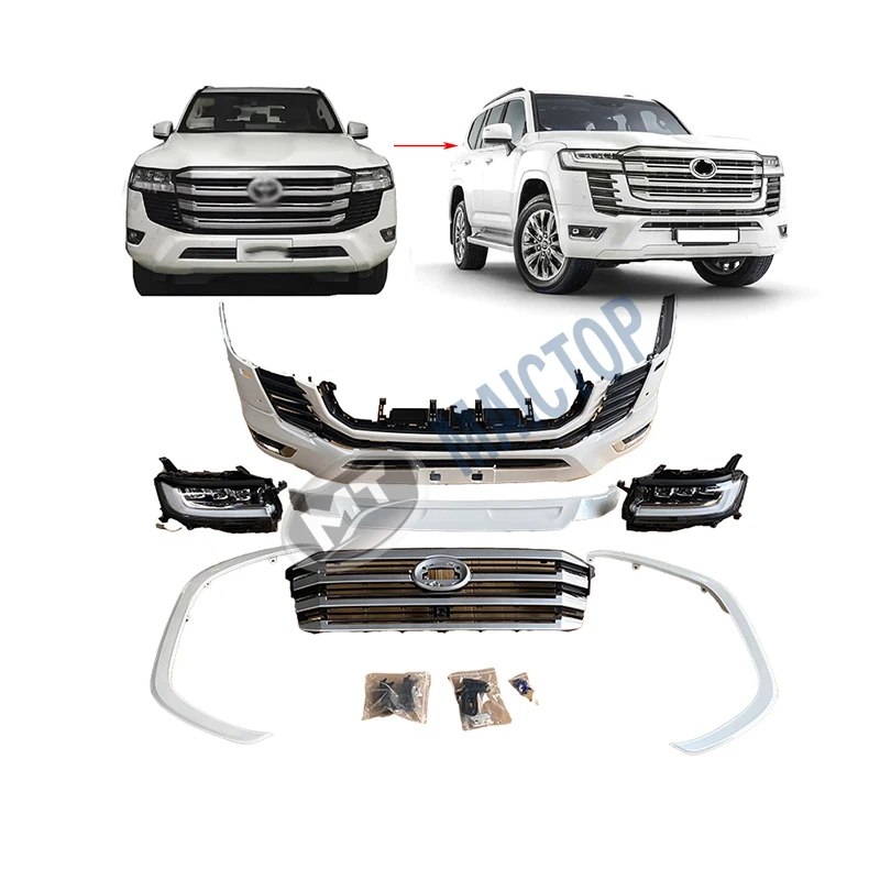 Maictop Car Accessories Facelift Front Face Bumper Body Kit For Land ...