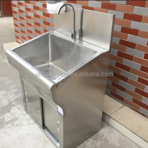 Medical Stainless Sluice Sink Station for Hospitals