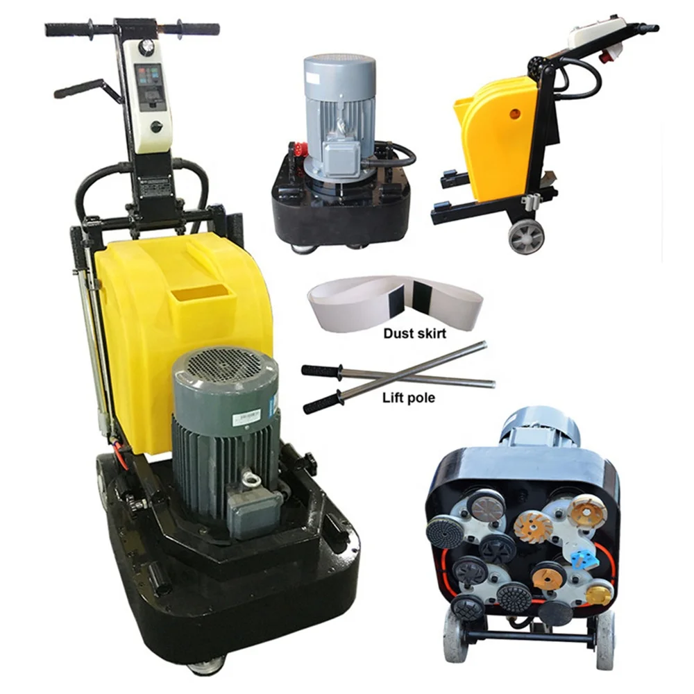 V12 Granite Floor Polisher 10hp Concrete Grinding Machine Marble Buffer ...