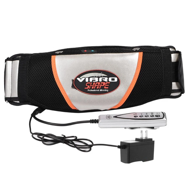 Electric Vibrating Massager Waist Trimmer Slimming Heating Belt With ...