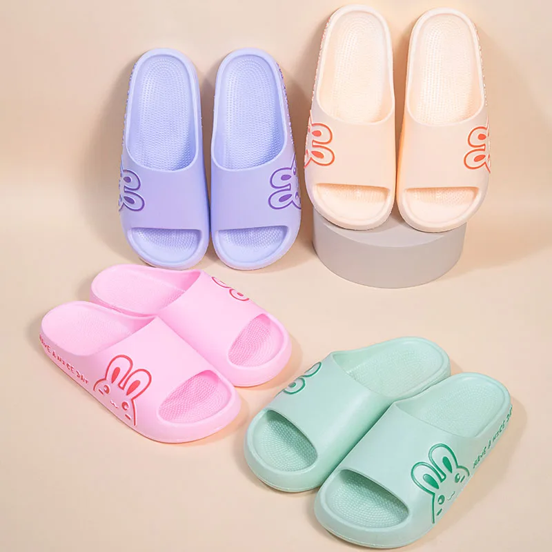 Wholesale New Design Ladies Solid Color Home Slippers Quick Drying Non ...
