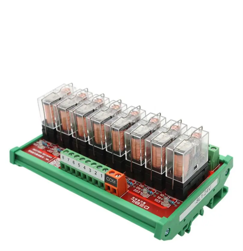 Relay Module 8 Relay Module 16a Relay Control Board 8l1-24v 12v Bj26w53 ...