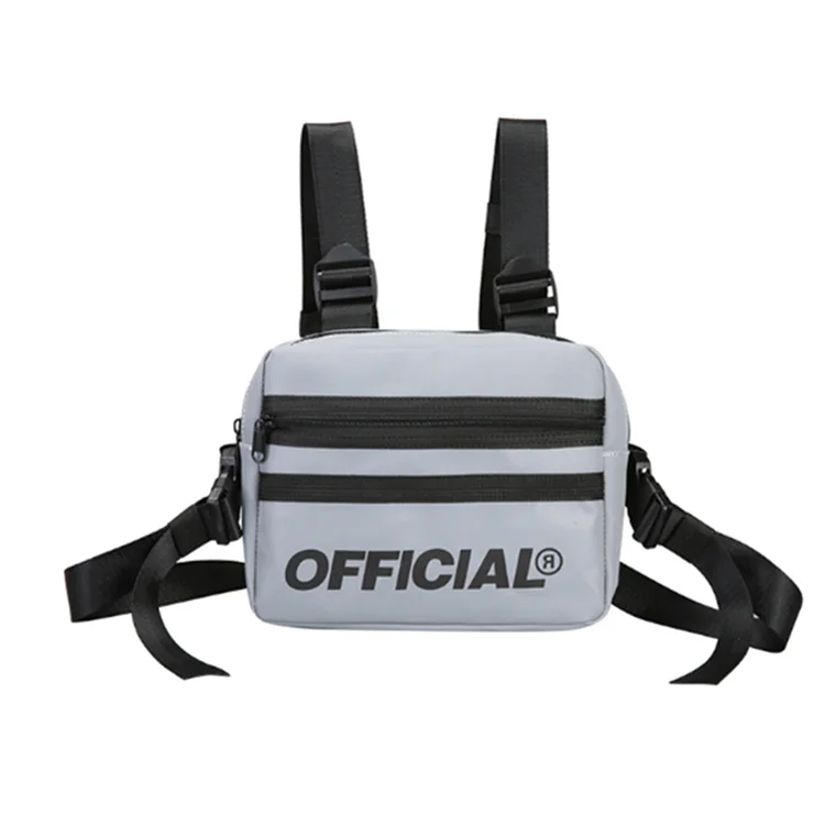 Universal Functional Reflective Utility Shoulder Harness Pack Men Women ...