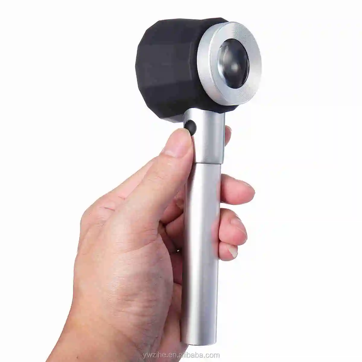 Handheld 45x Folding Linen Tester Metal Magnifiers Cloth Thread Counter ...