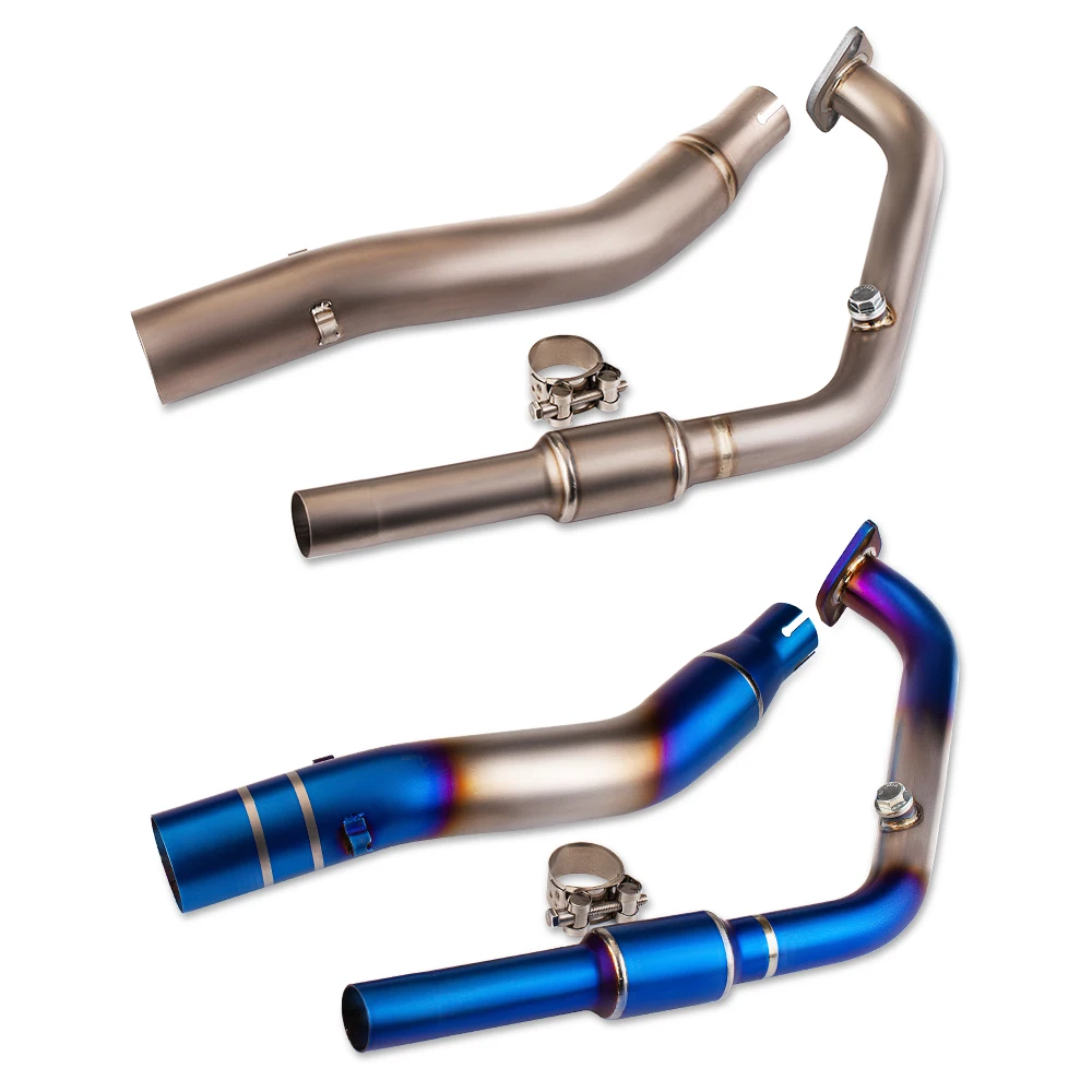 Titanium Elbow 51mm For Yamaha R15 V3 R15v4 Xsr155/mt15 With Resonator ...