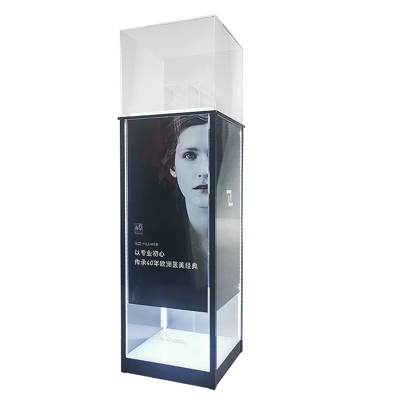 Acrylic Factory Custom museum Display showcase Pedestal Led Plinth ...