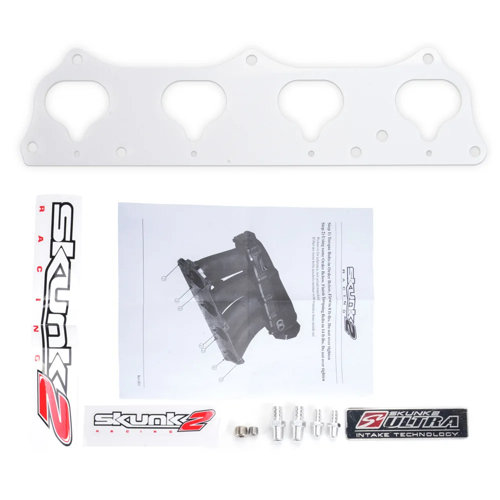 Car Modification Split Intake Manifold 360mm with Bolts & Gaskets for K ...