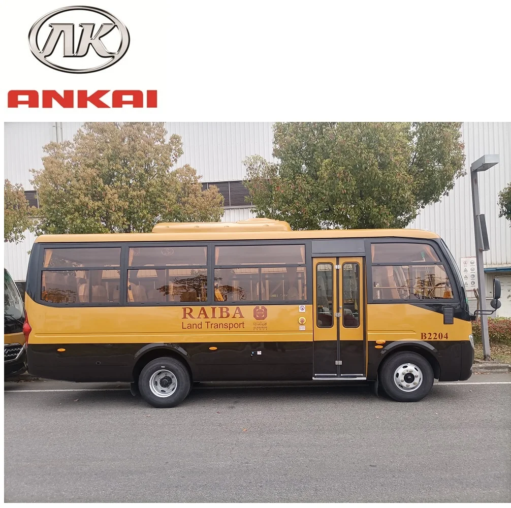 22+1 Seats Mini Bus Diesel Engine High Quality Minibus VIP coach Inner ...