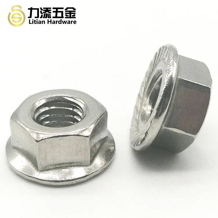 Din6923 M26 Dadi Esagonali In Acciaio Inox M30 Flangia Esagonale Dado ...