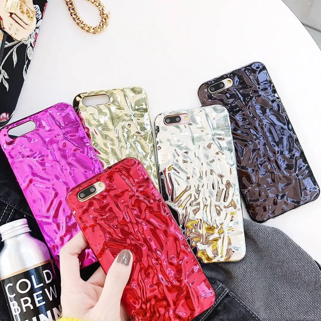 Unique Colorful Creative Foil Tin Paper Soft 3d Electroplated Fold ...
