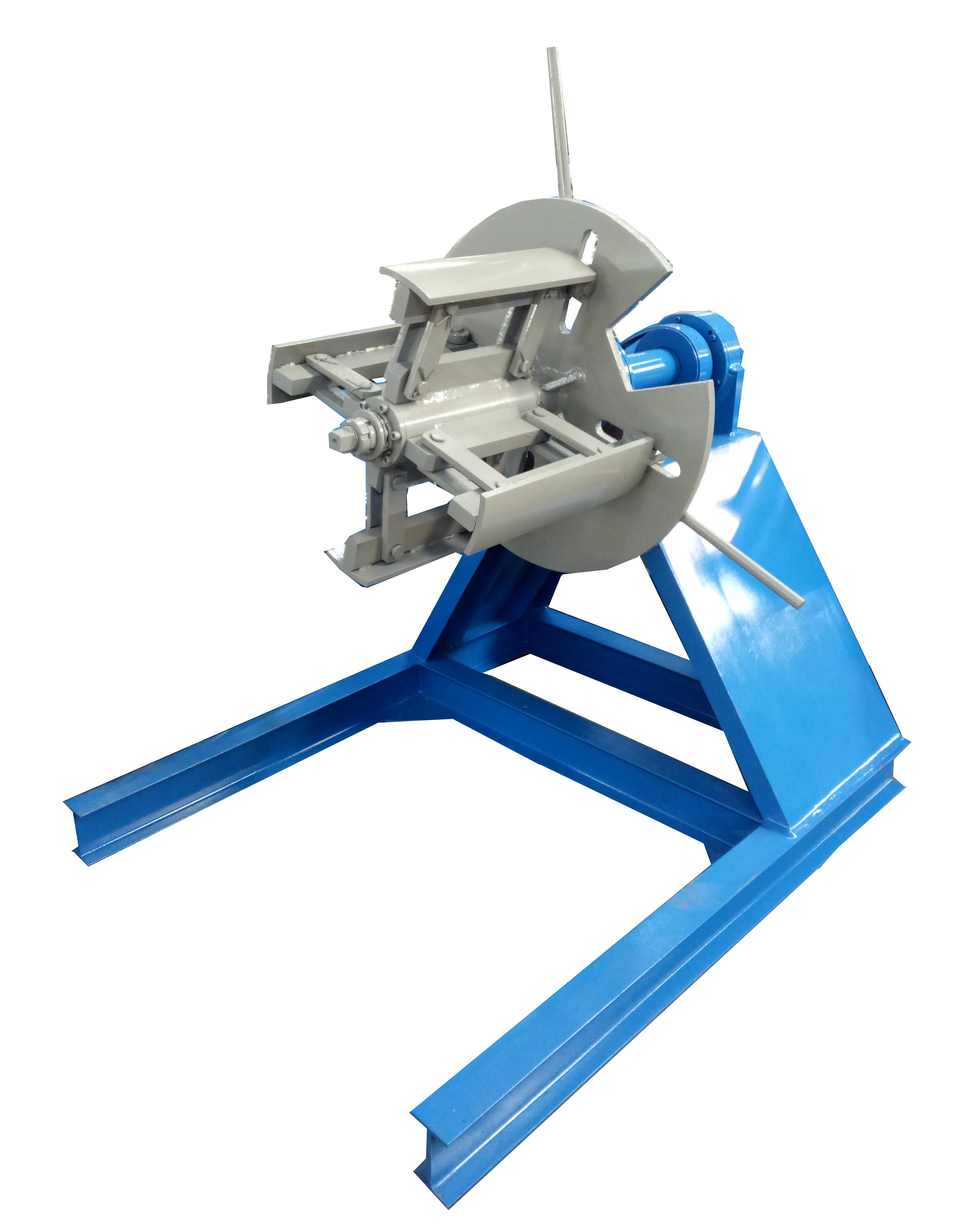 Hydraulic Steel Strips Coil Decoiler With Car Uncoiler 5 Ton 7 Ton 10 ...