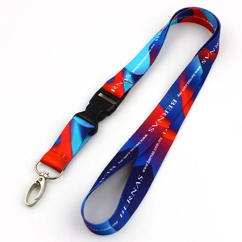 Wholesale Fashion Round Cord Blank Neck Strap Black Nylon Rope Lanyards ...