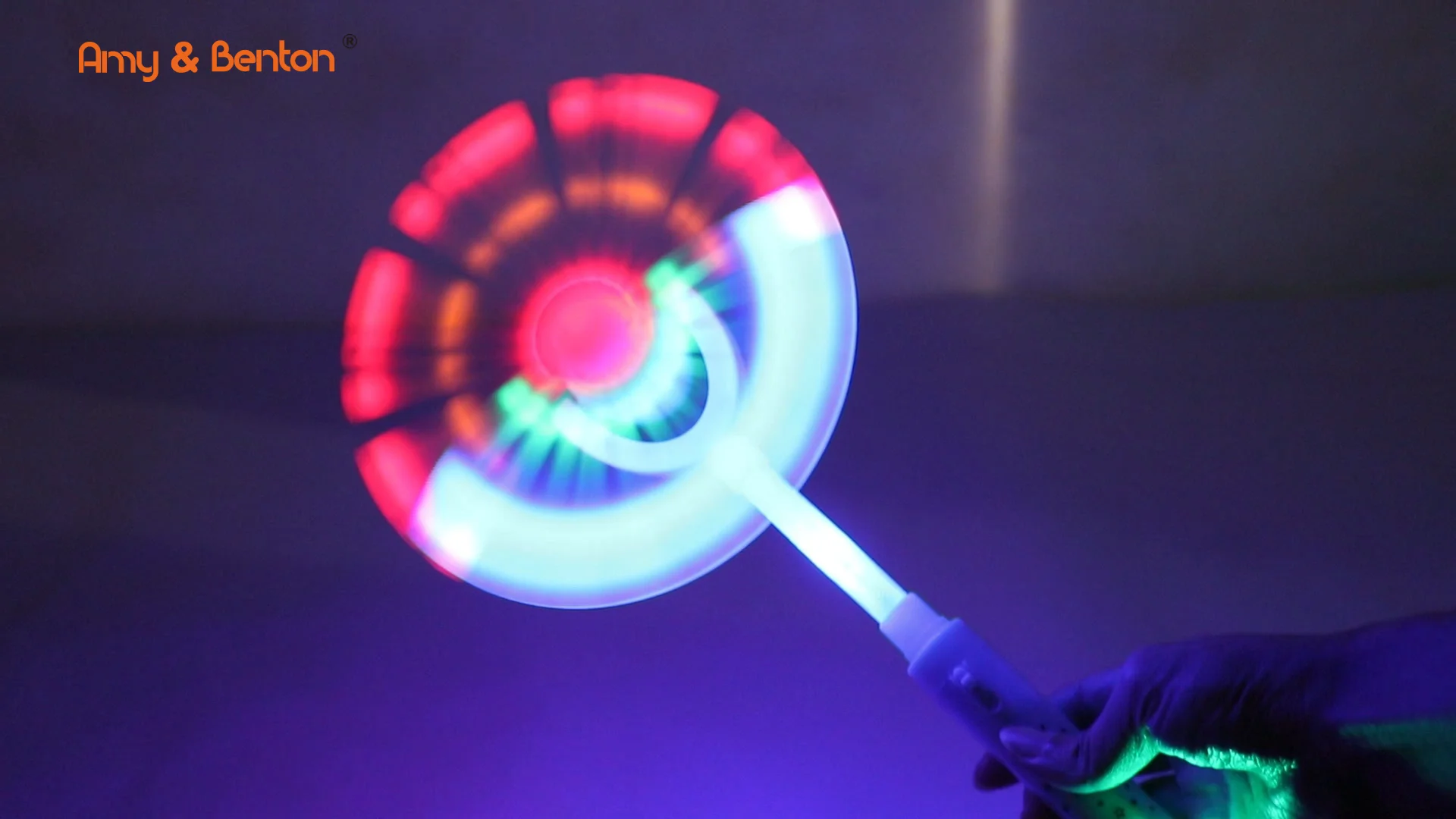 Glowing Party Toys Light Up Pinwheel Magic Wands Glow Stick Flashing ...