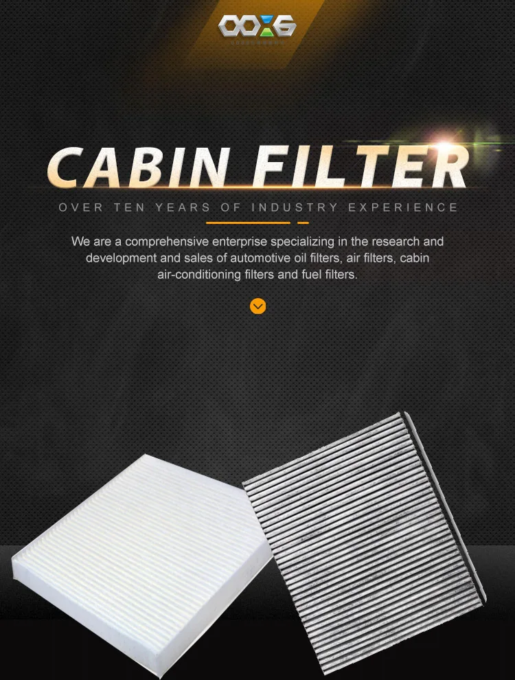 OEM 97133-2W000 Synthetic Fiber Activated Carbon AC Filter for Korean ...