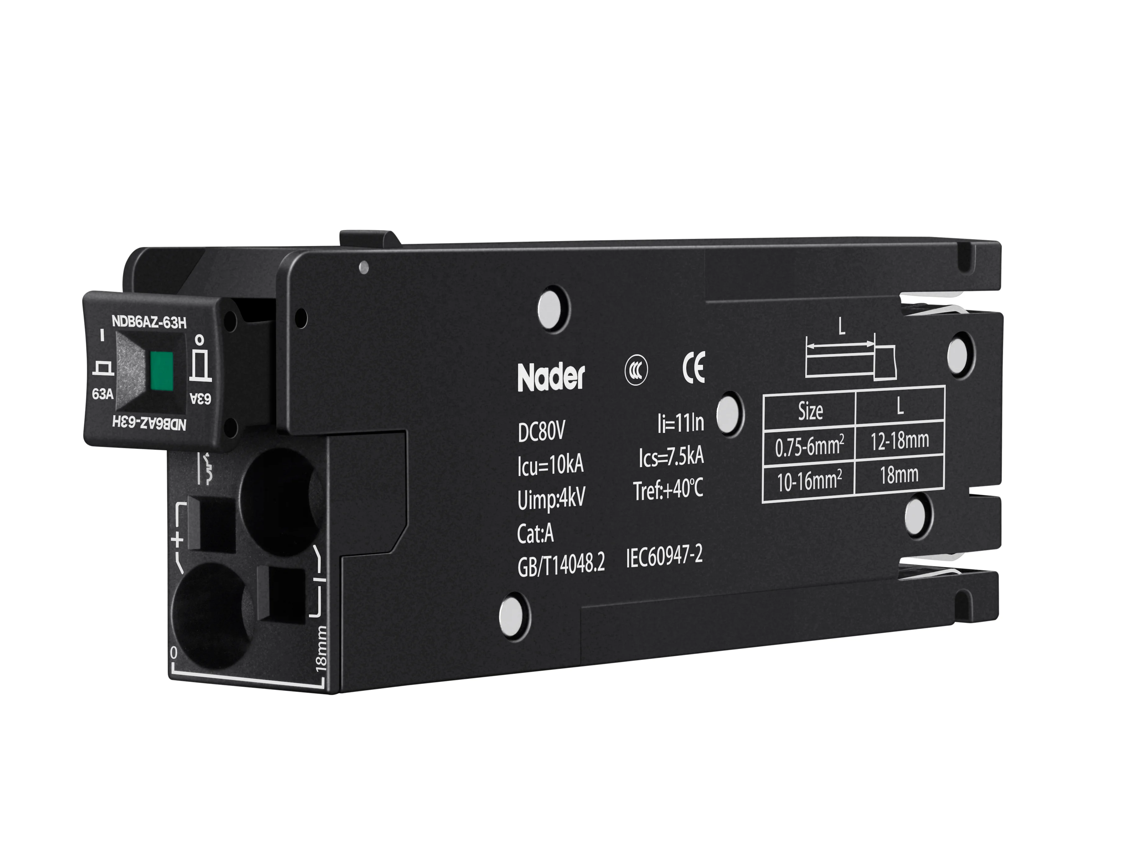 Nader Moulded Case Circuit Breaker - Reliable Protection