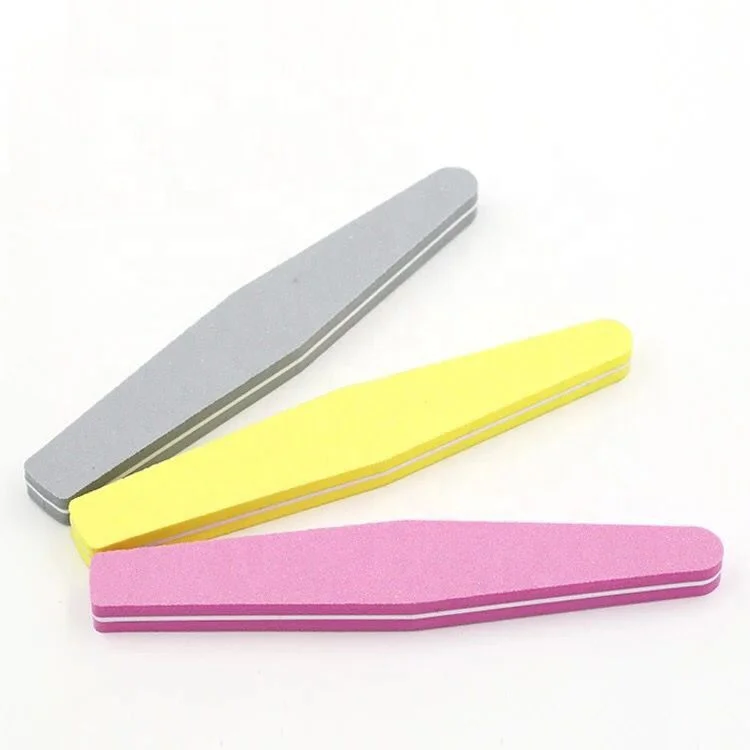 Diamond Mix Color Nail Files Sponge Diamond Nail Buffer File Washable ...