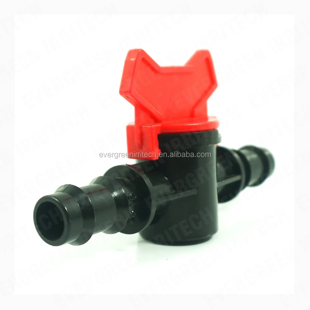 Drip Irrigation System 16mm Mini Valve - Buy Drip Tubing Valve,Barb ...