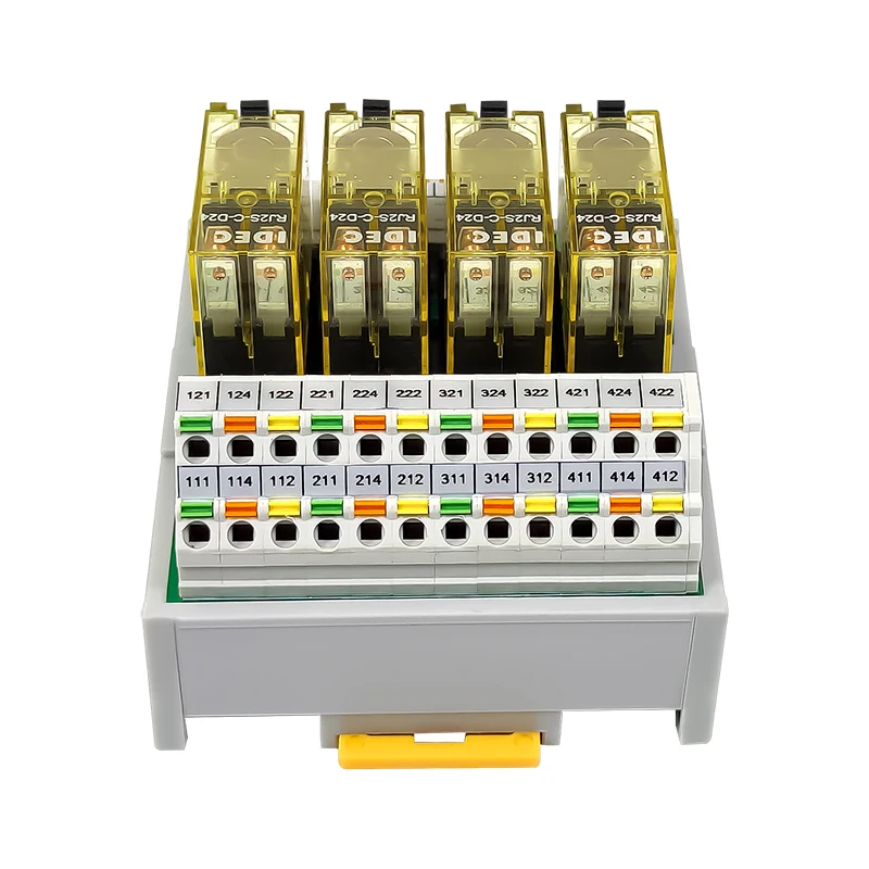 4 Channel 8a 220vac/250vdc Direct Insertion Relay Module . - Buy Direct ...